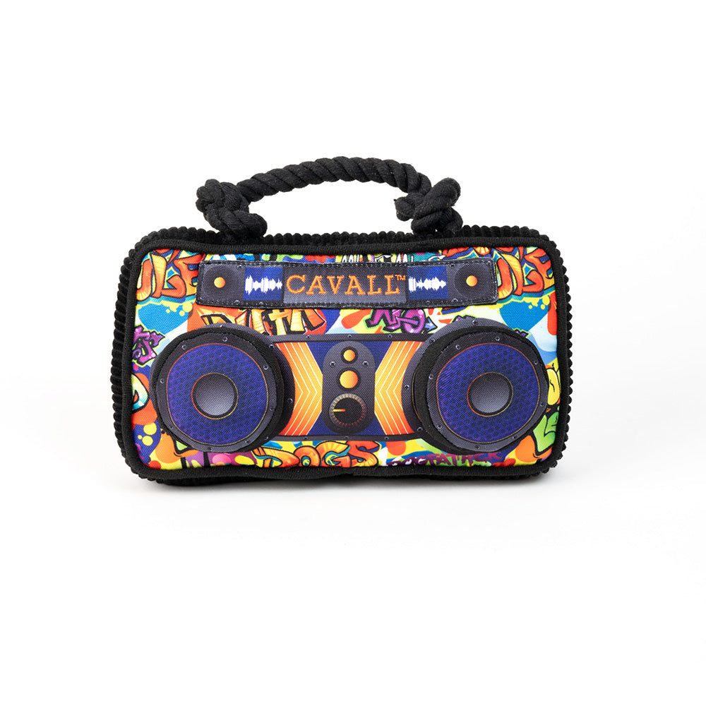 Cavall Street Art Boom Box – Cavall Dog Toys